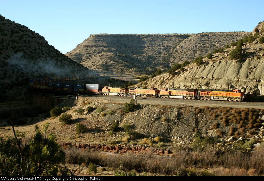 BNSF 5774, 4594, 861, and 4826